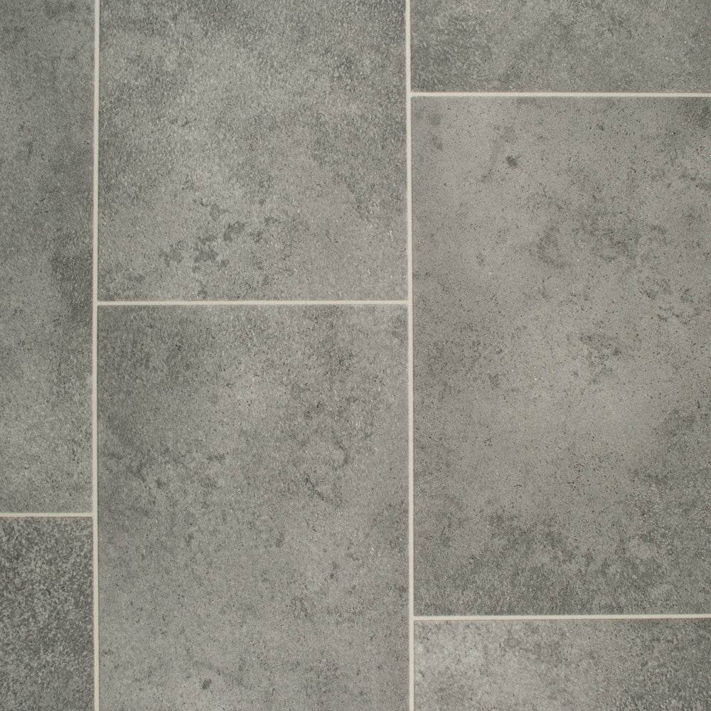 Grey Stone Tile Style Primo Vinyl Flooring – More For Your Floor UK